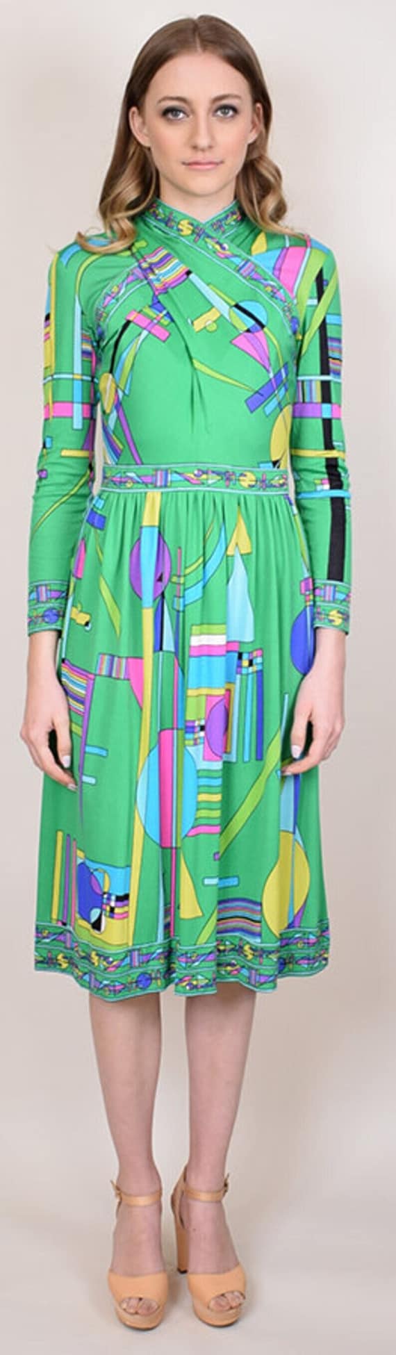 vintage 70s mod wrap - Gem