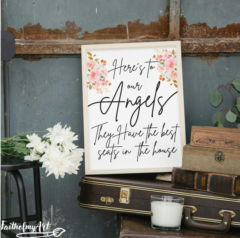 Memorial Table Sign - Etsy