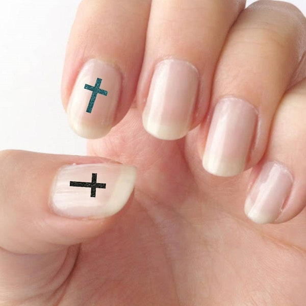 Cross Nail Art - Etsy