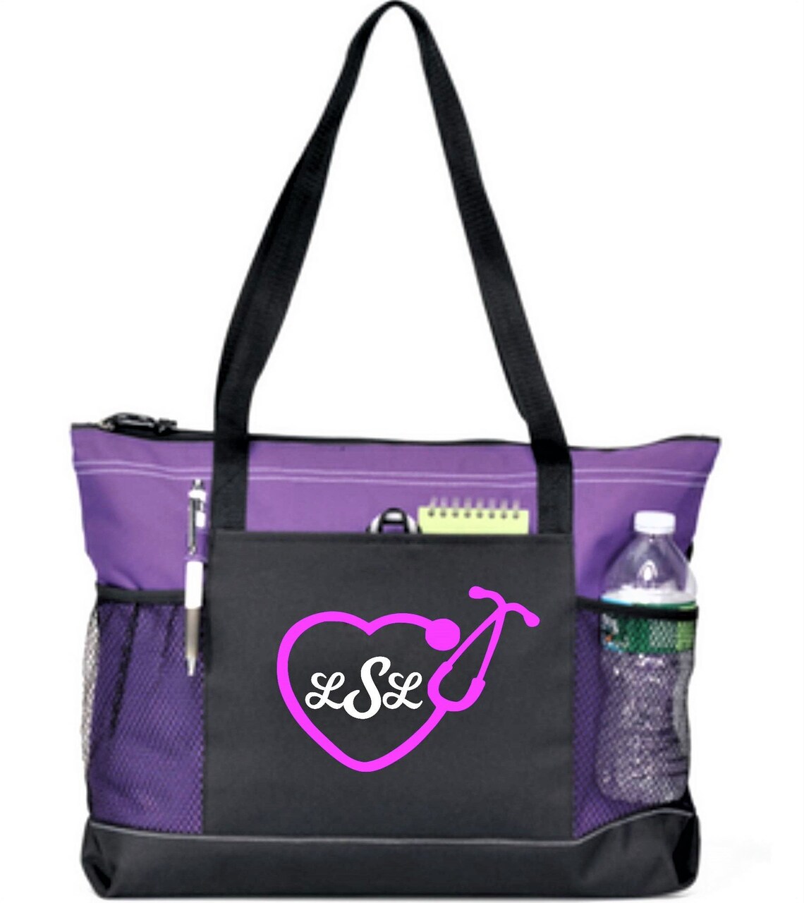 Nurse Bag Nursing Tote Personalized With Any Monogram or | Etsy