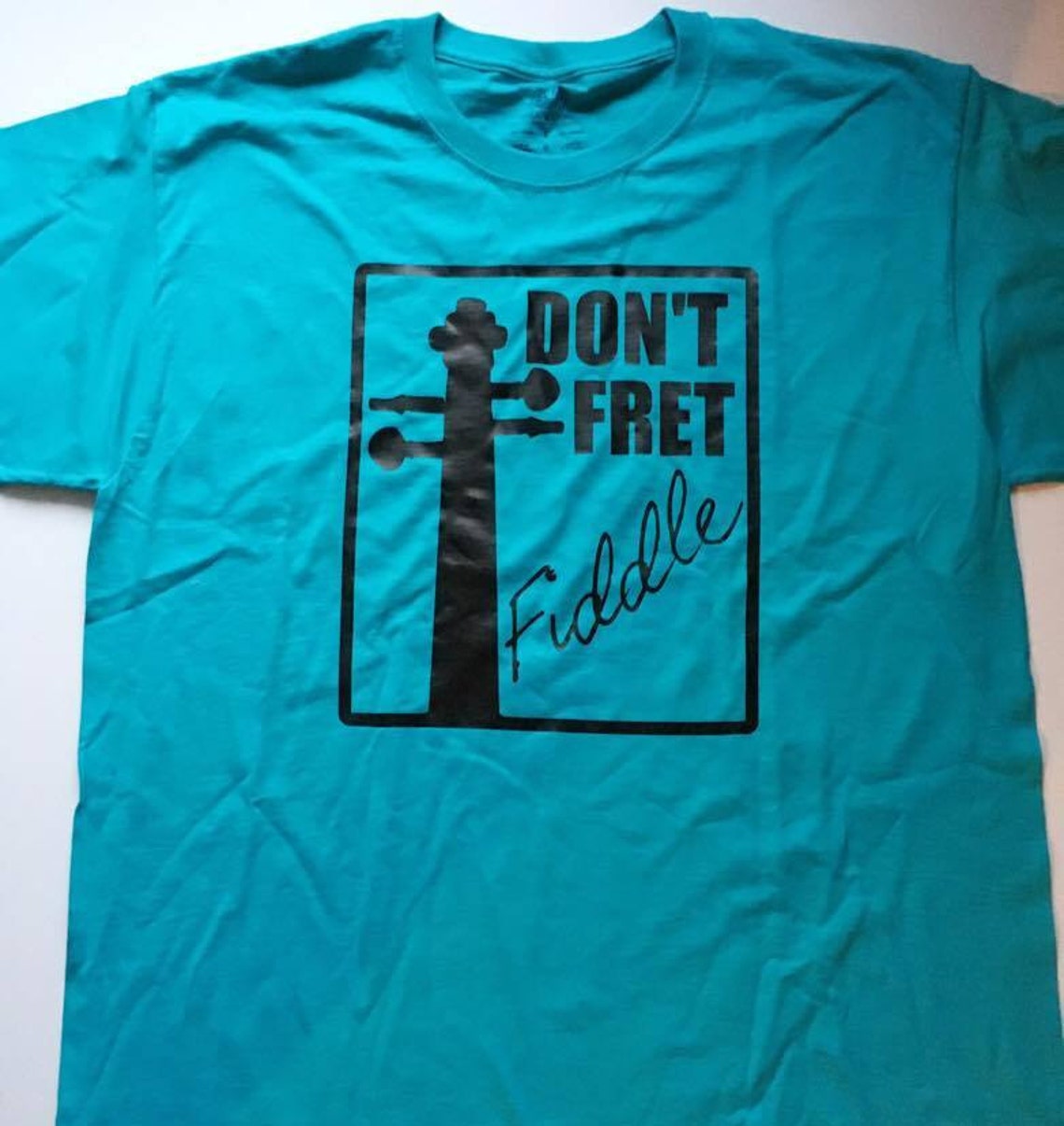 Fiddle shirts Don't Fret Fiddle tee music T shirt | Etsy