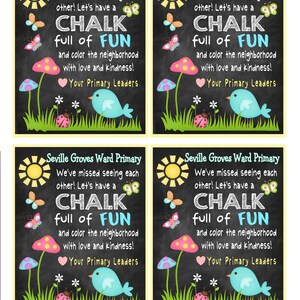 Student Gifts From Teacher Gift Tag Printable Chalk Gift | Etsy