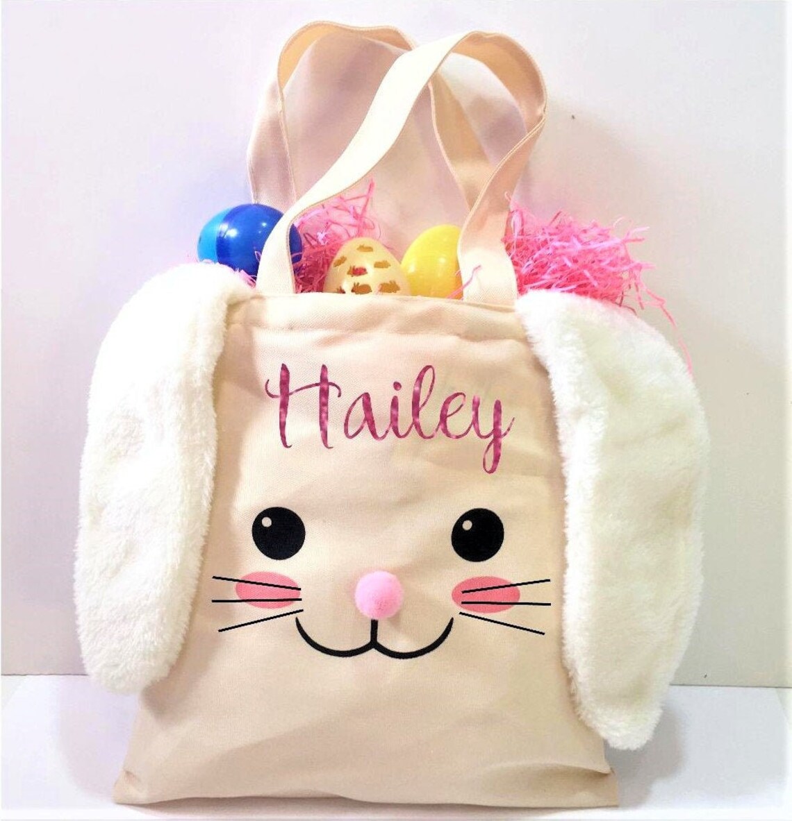 Personalized Easter egg hunt bag Hunting crew Easter basket | Etsy