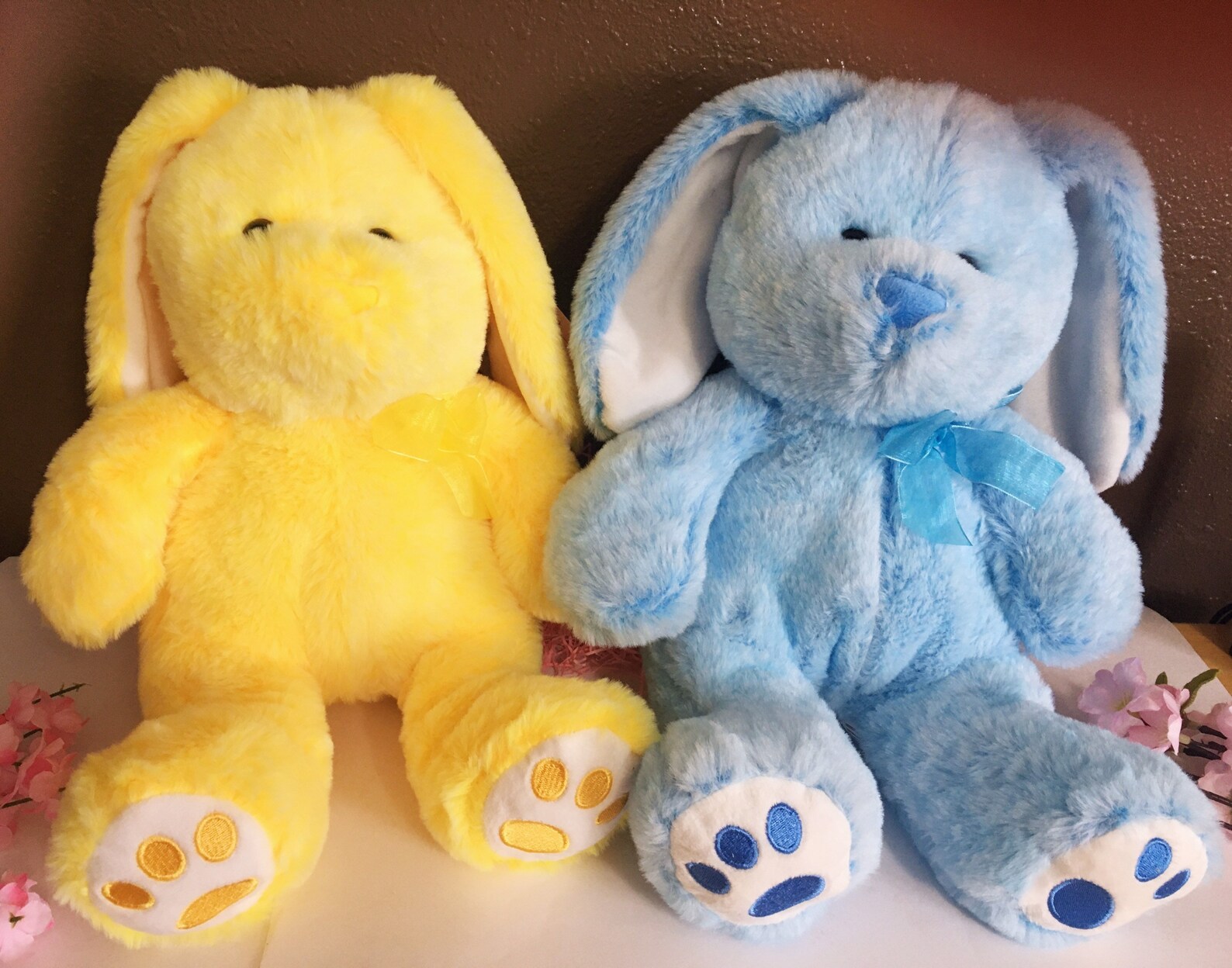 Personalized Easter Bunny Easter Plushie Easter Basket - Etsy