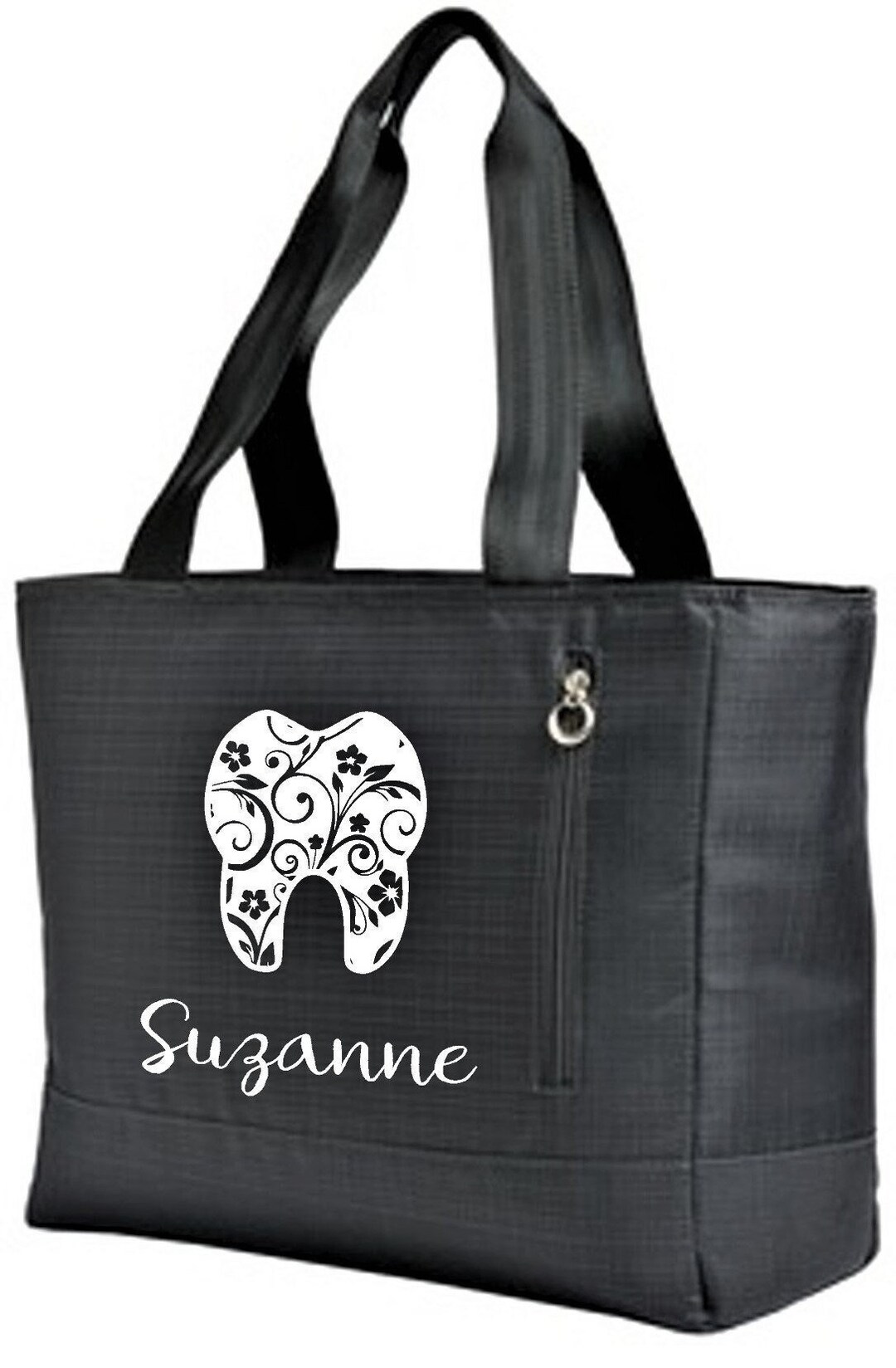 Dental Laptop Tote Bag, Dental Hygienest Tote, Personalized Computer ...