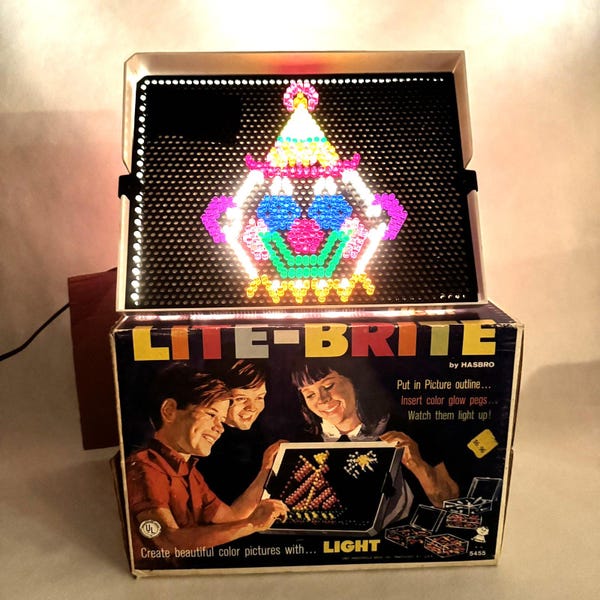 Original Lite Brite - Etsy