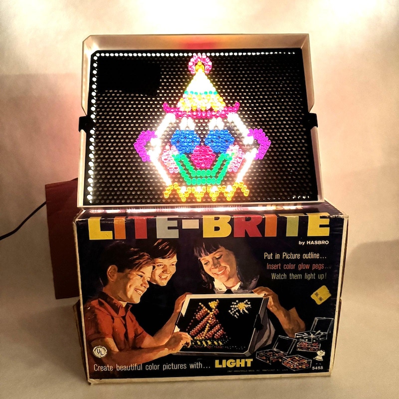 Original Lite Brite - Etsy