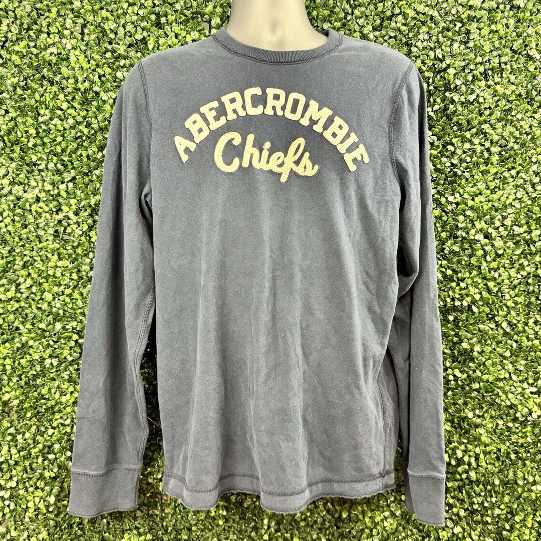 Vintage Abercrombie & Fitch Kansas City Chiefs Long Sleeve Shirt (M/L ...