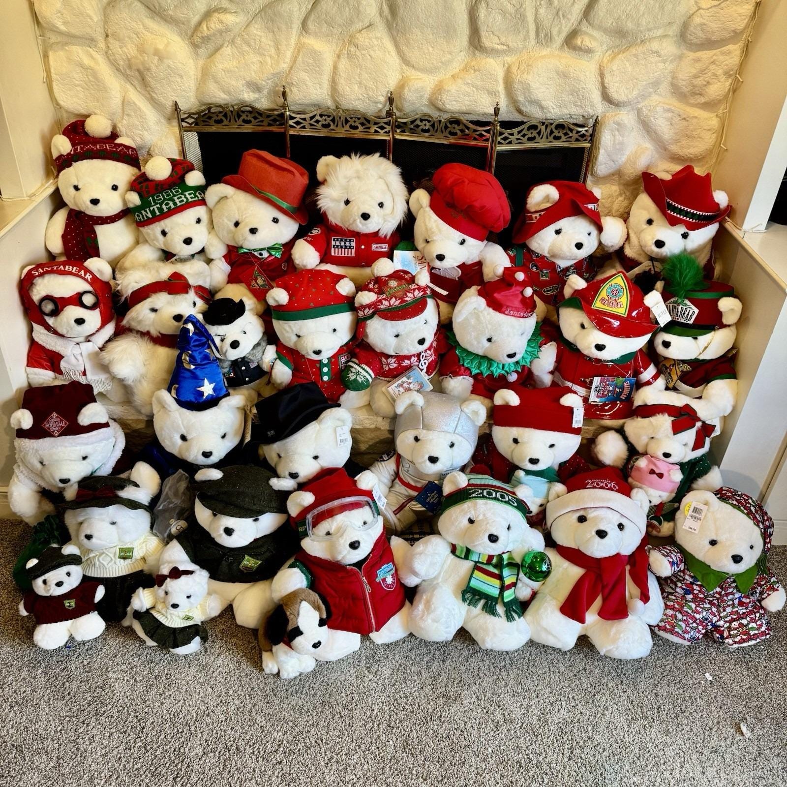 Dayton Hudson Santa Bear Complete Collection (32 Piece) - Etsy