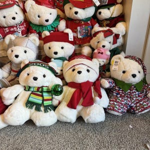 Dayton Hudson Santa Bear Complete Collection (32 Piece) - Etsy