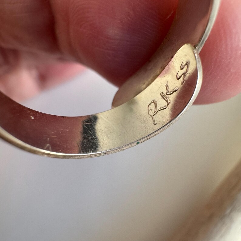 Coast Salish Artisan Richard Krentz Sterling Silver Wrap Ring / Ring ...