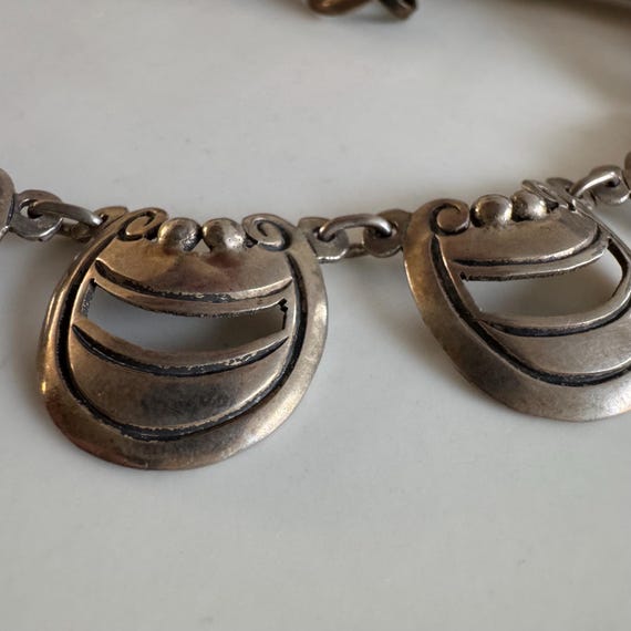 1930s R.Rivera Statement Sterling Silver Modernist Ne… - Gem