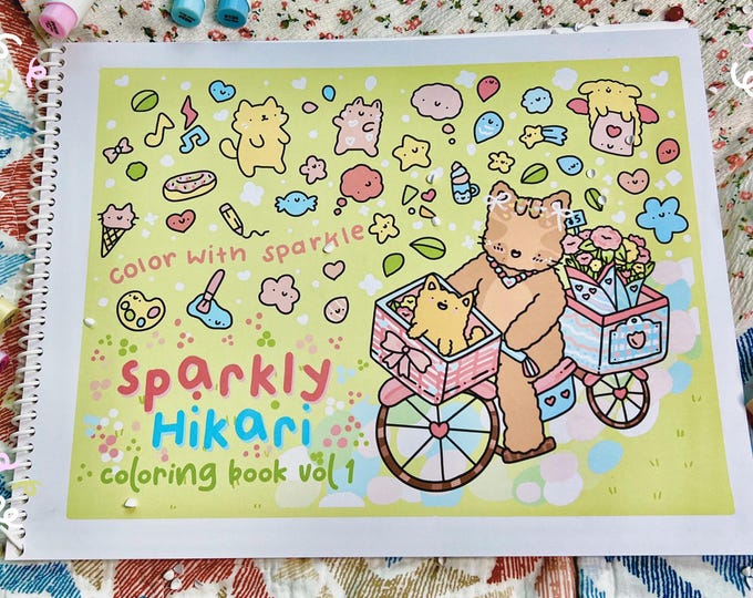 Coloring Book Vol.1 | Heavy Weight Cardstock - Etsy