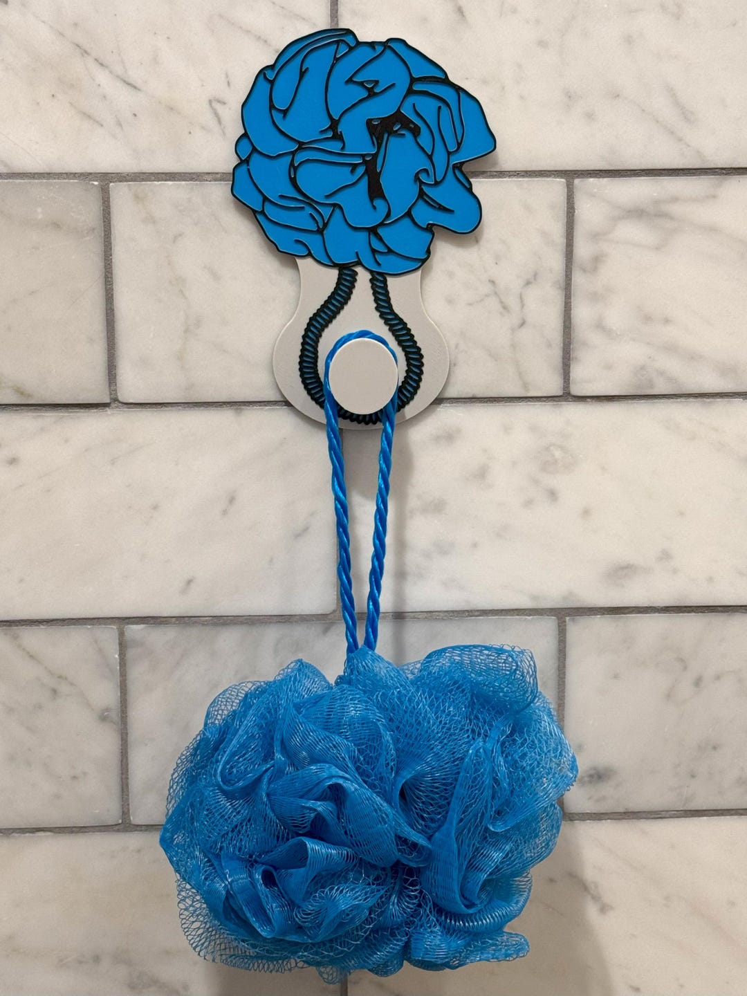 Loofah Shower Sponge Hook Wall-mounted Hanger for Loofahs, Sponges ...
