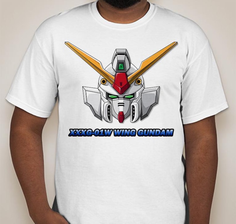 Gundam Wing Bust Line Art - Front View Mecha (digital Download) - Etsy