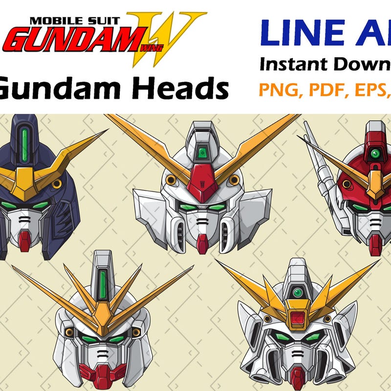 Gundam Sticker - Etsy