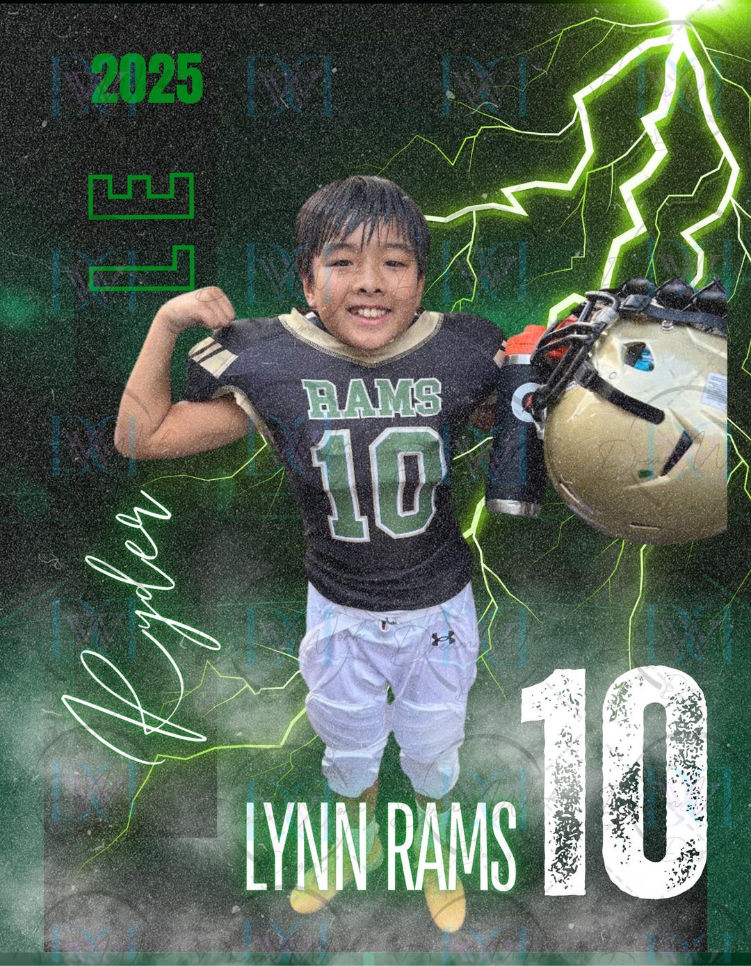 Custom Sports Poster | Digital Download Only | Personalized Athlete ...