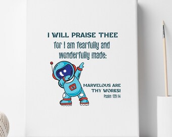 Space Bible Verse - Etsy