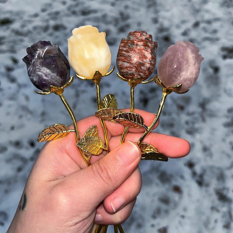 Crystal Roses - Etsy