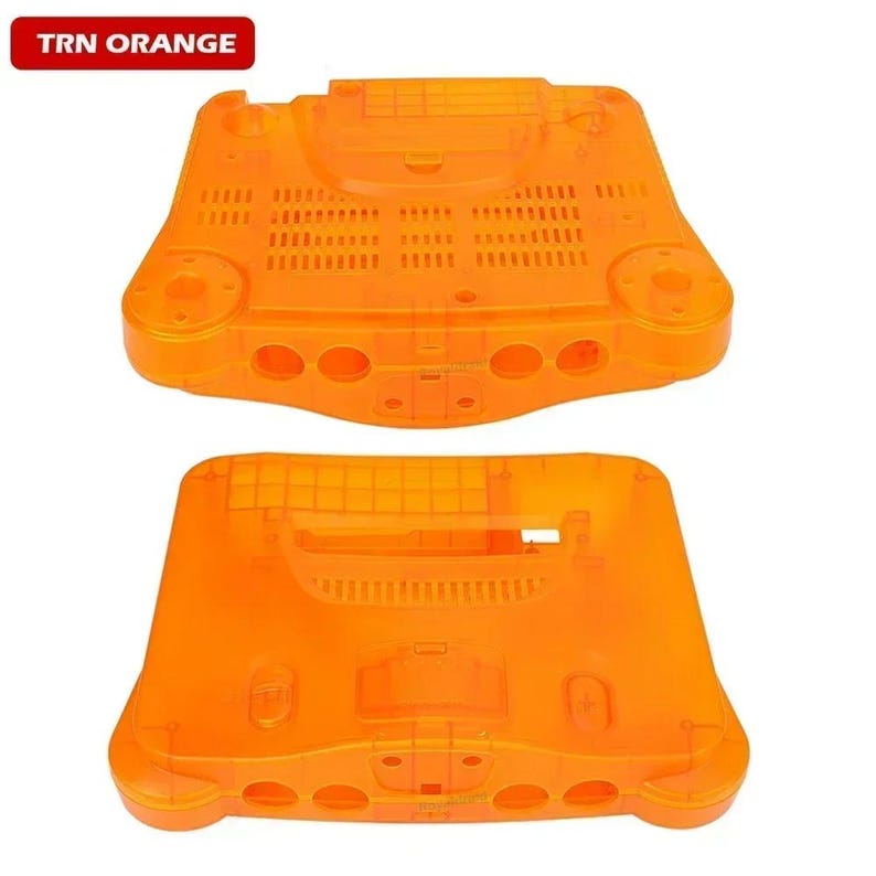 Transparent Orange Purple for N64 Retro Video Game Replacement Housing ...