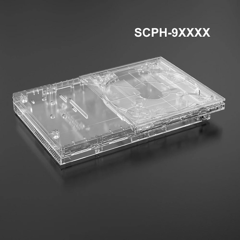 PS2 Protective Housing Transparent Replacement Shell Accessories for ...