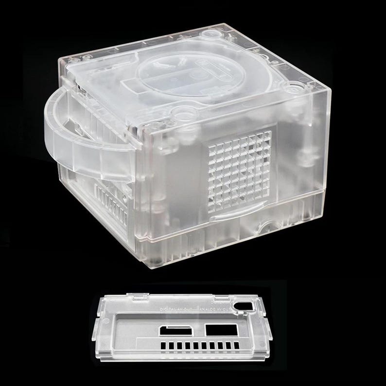Gamecube Transparent Replacement Shell Case for NGC GC - Etsy