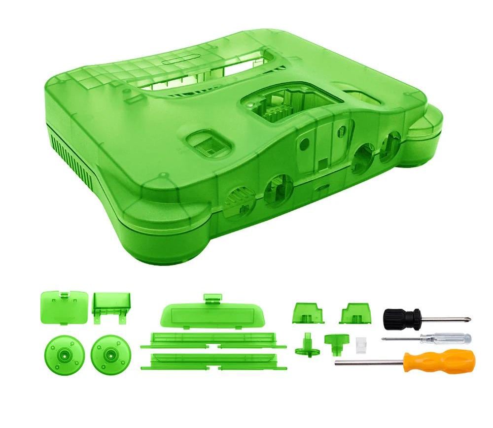 N64 Nintendo 64 Replacement Case Transparent Shell - Etsy