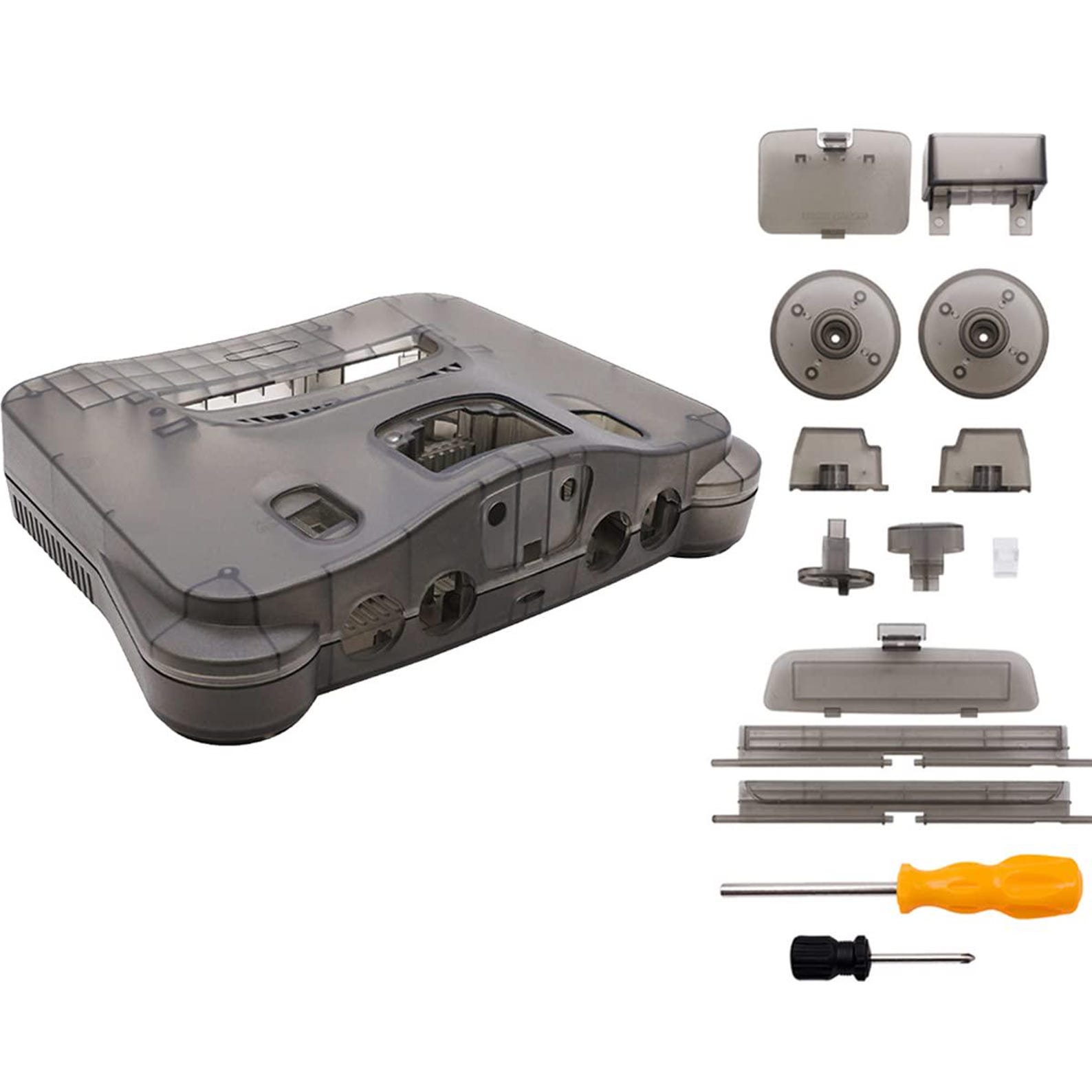 N64 Nintendo 64 Replacement Case Transparent Shell - Etsy