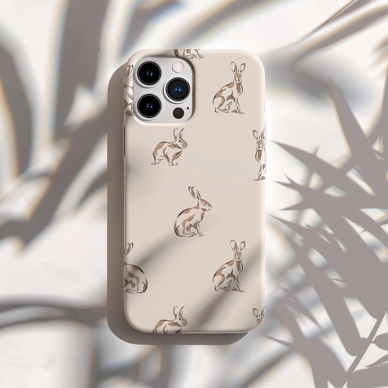 Rabbit Phone Case - Etsy
