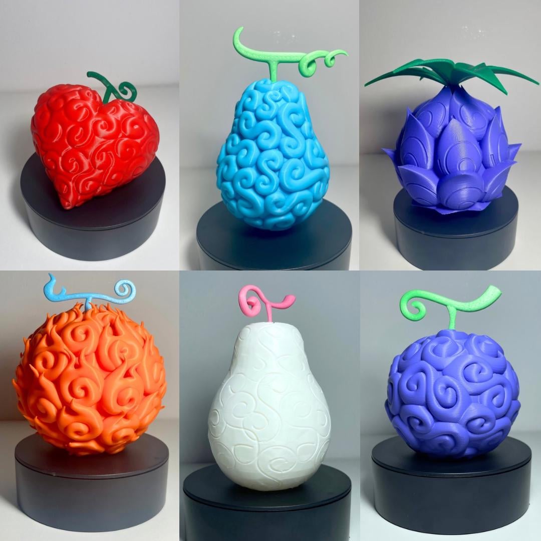 Devil Fruits One Piece Fanart for Anime and Manga Fans and Collectors ...