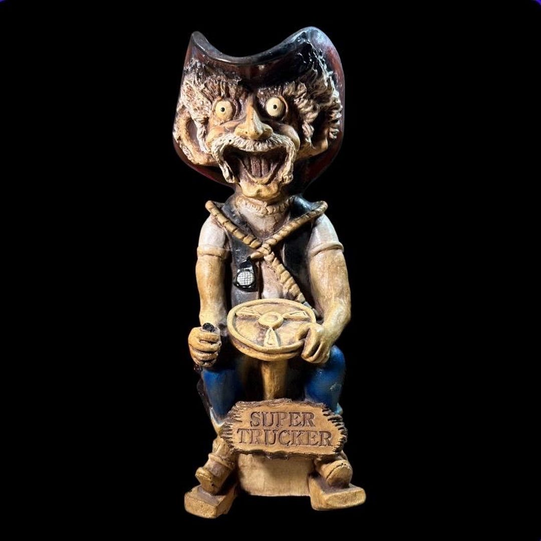 1989 Bill Vernon Shade Tree Creations Cowboy Super Trucker Western ...