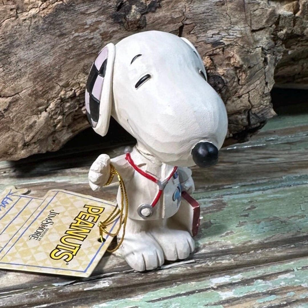 Jim Shore Peanuts Snoopy Medical Professional Doctor Nurse New - Etsy