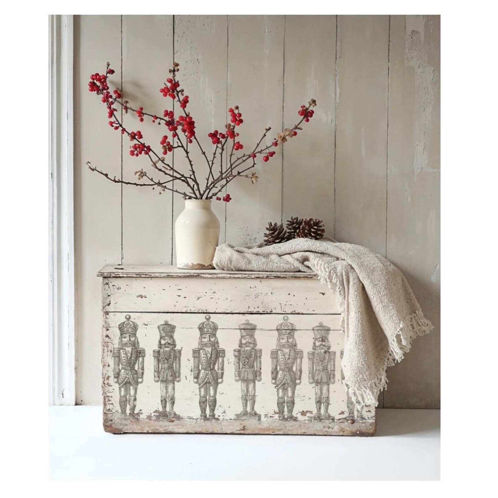 Iron Orchid Designs IOD Sugar Plum 12” X 12” Stamp Nutcracker Clara ...