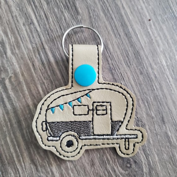 Rv Camper Keychain Travel Trailer Key Chain Fob | Etsy
