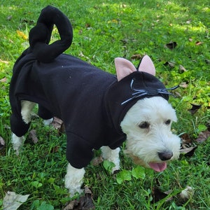 Black Cat Dog Costume | Dog Halloween Costume | Pet Kitty Costume | Dog ...
