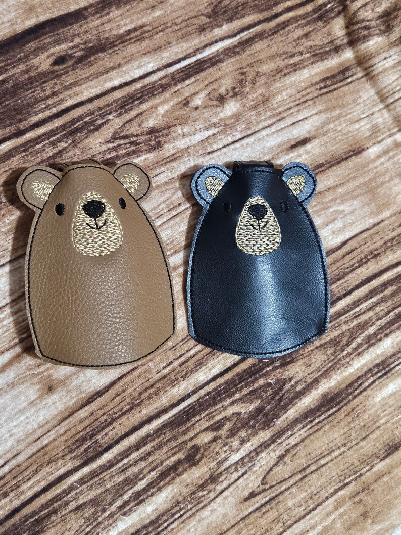 Bear Key Sleeve, Key Keeper Pouch, Key Case, Key Organizer, Dog Key ...