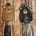Bear Key Sleeve, Key Keeper Pouch, Key Case, Key Organizer, Dog Key ...
