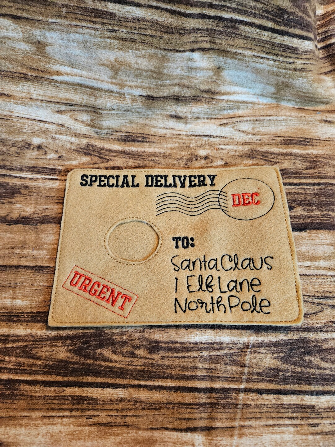 Elf Return to Santa Envelope Costume, Elf Farewell, Elf Envelope, Elf ...