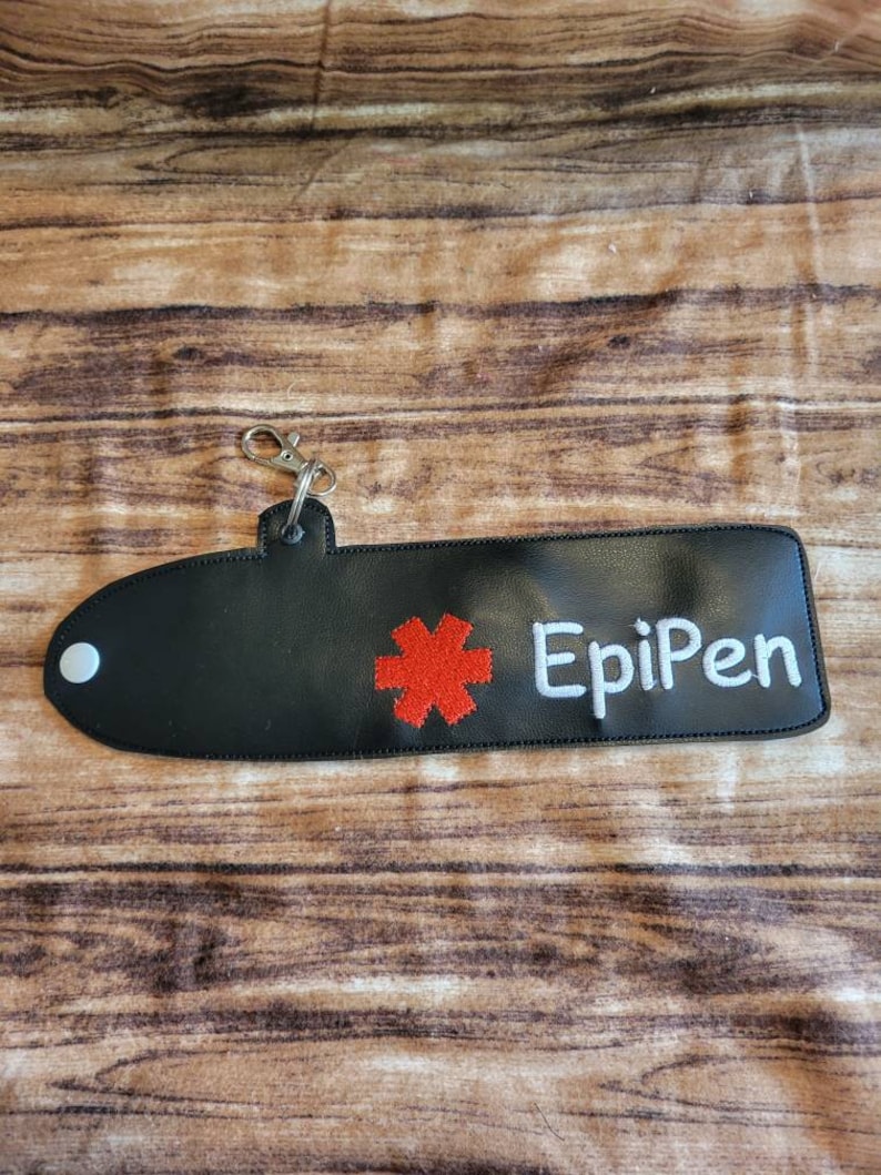 Epipen Holder Keychain, Injection Pen Holder Case Key Fob - Etsy