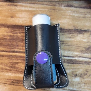 Ain't Easy Being Wheezy Tulip Flower Inhaler Holder Keychain, Purple ...