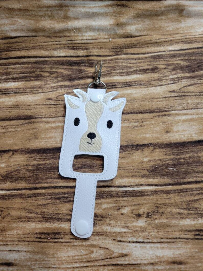 Goat Inhaler Holder Keychain, Cute Farm Inhaler Holder Case Key Fob - Etsy