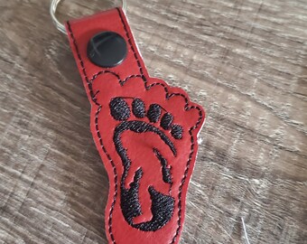 Bigfoot Key Chain | Etsy