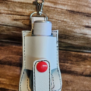 Mushroom Inhaler Holder Keychain, Cute Inhaler Holder Case Key Fob - Etsy