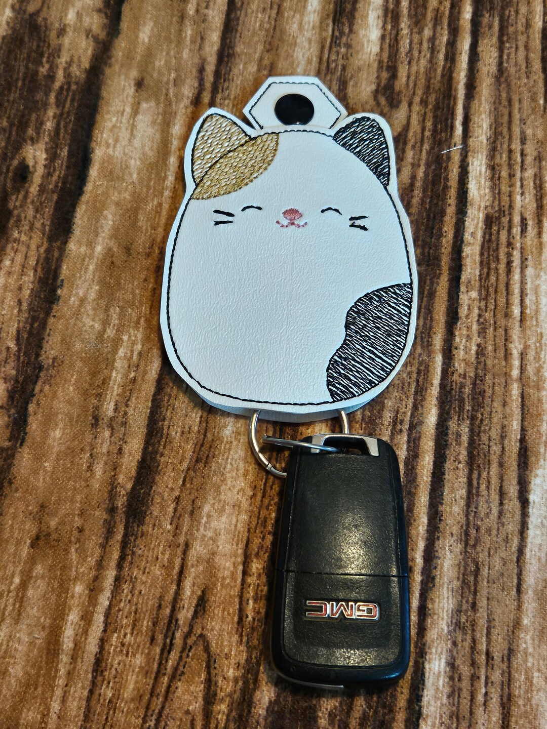 Chubby Calico Cat Key Sleeve, Key Keeper Pouch, Key Case, Key Organizer ...