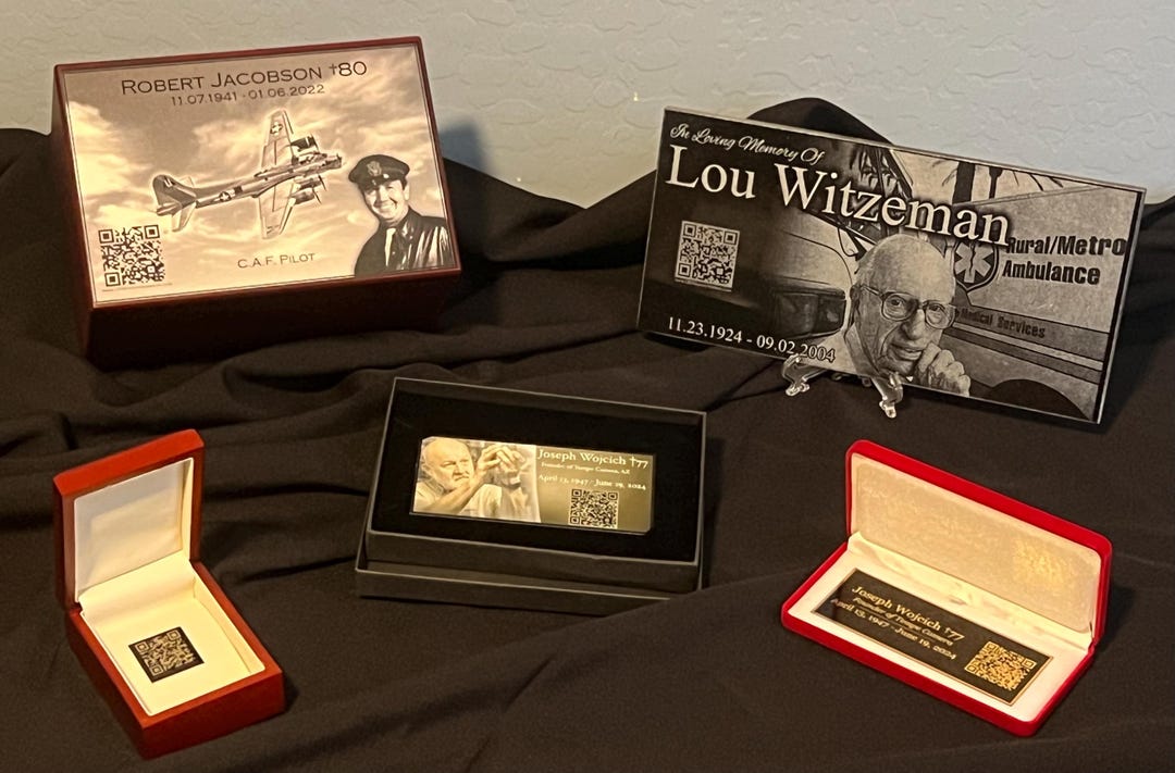 QR Memory Marker Displays - These Are the Optional Vessels for the ...