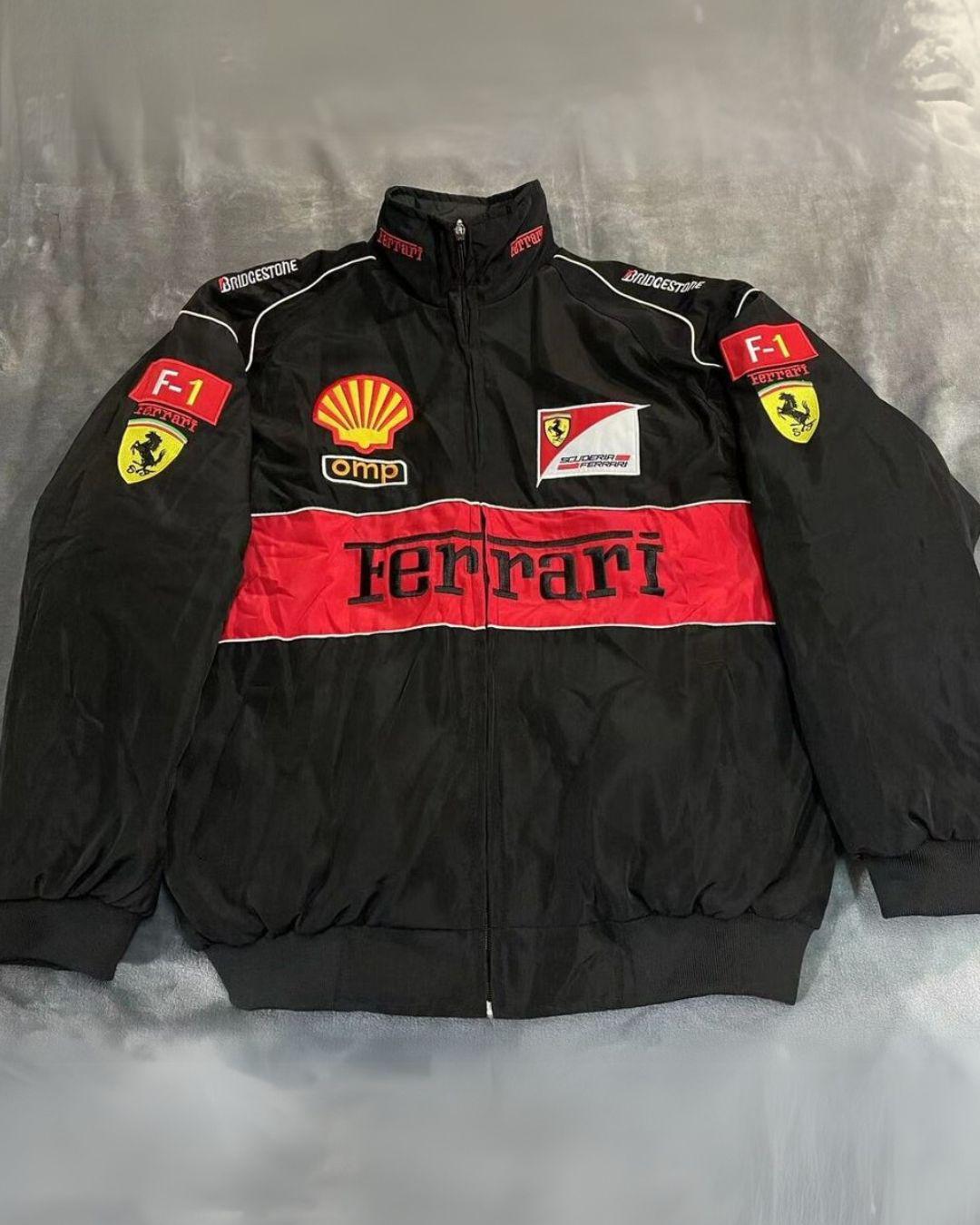 Vintage F1 Racing Jacket Y2K Bomber Motorsport Jacket Unisex Y2K Style ...
