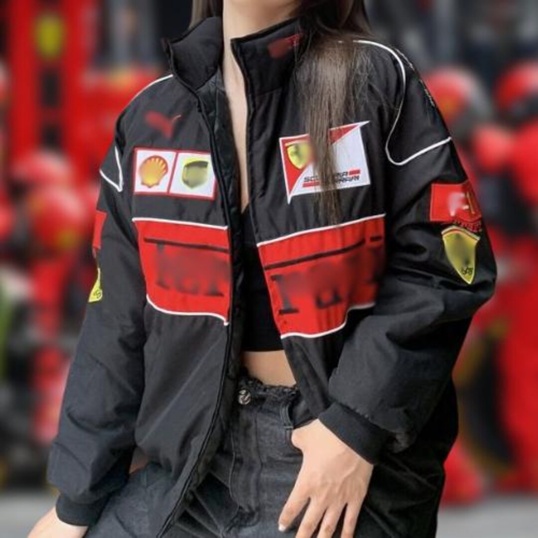 Vintage F1 Racing Jacket Y2K Bomber Motorsport Jacket Unisex Y2K Style ...