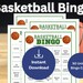 Basketball Bingo | Basketball Party | Basketball Birthday Party ...