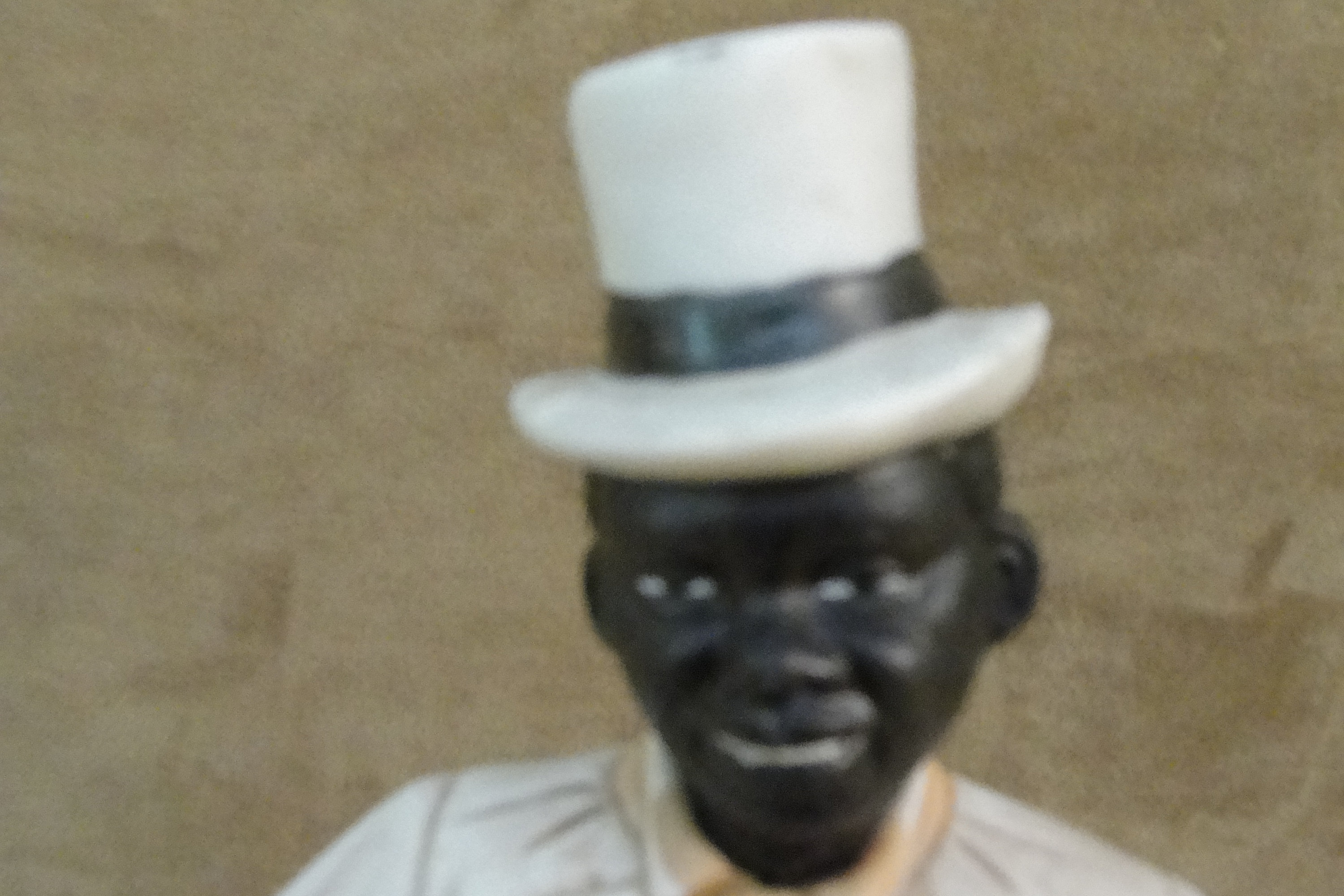 Vintage German Bisque Minstrel Man Figurine - Etsy