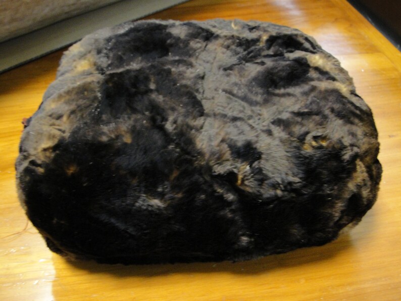 Antique Victorian Era Sheared Mink Hand Muff - Etsy Australia